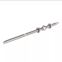 China ISO Standard Solar Double Ending Bolts Stainless Steel Hanger Bolts Mounting M8 M10 for sale
