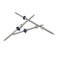 China Stainless Steel Solar Roof Mount Hanger Bolt M8 M10 for Strong Stable Solar Panel Mounting for sale