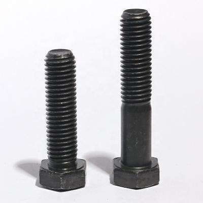 China DIN Standard High Strength Steel Hex Head Bolt 35k Tensile Fastening Solution for sale