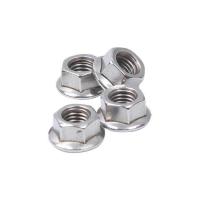 China DIN6923 Hex Flange Nut M20 M16 Carbon Steel Stainless Steel Direct Fastener for sale