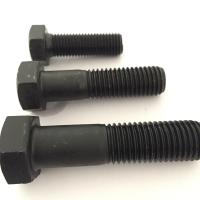 China Metric High Strength Bolts DIN 931/933 Hex Bolts and Nuts Zinc Plated Grade 8.8 M4-M48 for sale