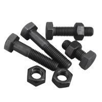 China Metric High Strength Bolts DIN 931/933 Hex Bolts and Nuts Zinc Plated Grade 8.8 M4-M48 for sale