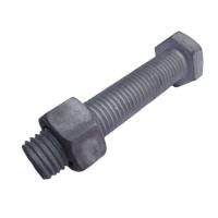 China High Strength HDG Hex Bolts and Nuts Set for Heavy Duty Construction Length 20mm to 300mm for sale