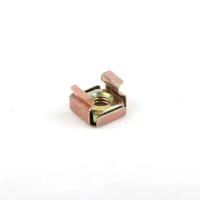 China Precision Nonstandard Castle Nuts Cage Nut M4-M16 Carbon Steel Stainless Steel ISO9001 for sale