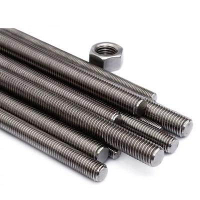 China DIN975 A307 Stainless Steel UNC Threaded Rod Grade 4.8 6.8 8.8 M4-M36 for sale