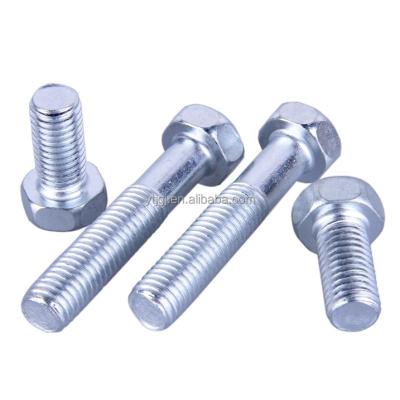 China DIN933 Hexagon Bolts with Nuts and Washers Grade 8.8 M10-M48 Length 10mm-300mm for sale