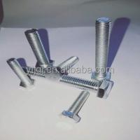 China DIN933 Hexagon Bolts with Nuts and Washers Grade 8.8 M10-M48 Length 10mm-300mm for sale