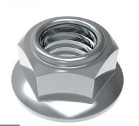 China Flanged All-Metal Hex Nuts Prevailing Torque Metric Carbon Stainless Steel M6 M8 M10 for sale