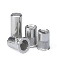 China ISO9001 Certified M4-M12 Carbon Steel Rivet Nuts Big Countersunk Head Grade 4.8 for sale