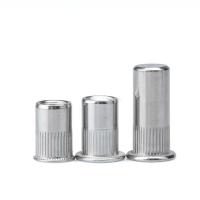 China ISO9001 Certified M4-M12 Carbon Steel Rivet Nuts Big Countersunk Head Grade 4.8 for sale