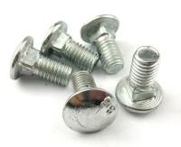 China DIN603 Carriage Bolt Zinc Finish M6-M20 Custom Length ISO9001 Certified for sale