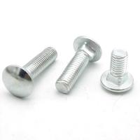 China DIN603 Carriage Bolt Zinc Finish M6-M20 Custom Length ISO9001 Certified for sale