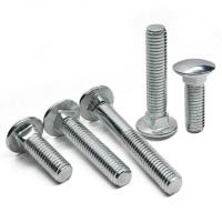 China DIN603 Carriage Bolt Zinc Finish M6-M20 Custom Length ISO9001 Certified for sale