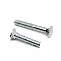 China DIN603 Carriage Bolt Zinc Finish M6-M20 Custom Length ISO9001 Certified for sale