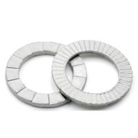 China 65Mn Double Fold Self Locking Washer DIN25201 Anti Loosing Secure Fastening M3-30 Zinc for sale