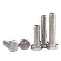 China Stainless Steel Hex Bolt and Nut DIN933 SS304 A2-70 M6 to M16 for General Industry for sale