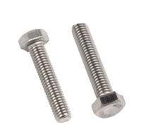China Stainless Steel Hex Bolt and Nut DIN933 SS304 A2-70 M6 to M16 for General Industry for sale