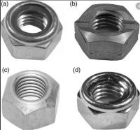 China All Metal Self-locking Hex Nut M6 M8 M10 Metric for Automotive Industry for sale