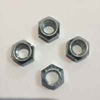 China Zinc Yellow Chromate Plated M8 M10 M12 M16 All Metal Lock Nut DIN Standard for sale