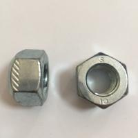 China Zinc Yellow Chromate Plated M8 M10 M12 M16 All Metal Lock Nut DIN Standard for sale
