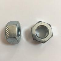China Zinc Yellow Chromate Plated M8 M10 M12 M16 All Metal Lock Nut DIN Standard for sale