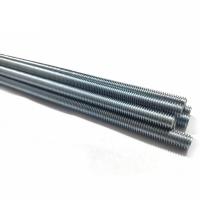 China DIN Grade 4.8 6.8 8.8 Carbon Steel Stainless Steel Galvanized Threaded Rod M10 for sale