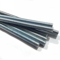 China DIN Grade 4.8 6.8 8.8 Carbon Steel Stainless Steel Galvanized Threaded Rod M10 for sale