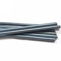 China DIN Grade 4.8 6.8 8.8 Carbon Steel Stainless Steel Galvanized Threaded Rod M10 for sale