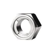 China Black Oxide Finish All Metal Insert Lock Nut Din6925 Imperial Inch 1/4 20 for sale