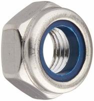 China DIN985 DIN982 Galvanized M8 M10 M12 Nylon Insert Lock Nut Black Oxide Finish for sale