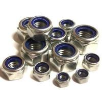 China DIN985 DIN982 Galvanized M8 M10 M12 Nylon Insert Lock Nut Black Oxide Finish for sale