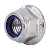 China DIN985 DIN982 Galvanized M8 M10 M12 Nylon Insert Lock Nut Black Oxide Finish for sale