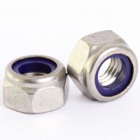 China DIN985 DIN982 Galvanized M8 M10 M12 Nylon Insert Lock Nut Black Oxide Finish for sale