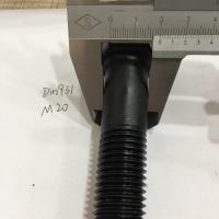 China Yellow Zinc Hex Bolt Grade 4.8 8.8 10.9 M6 to M16 DIN933 ANSI Fastener for sale