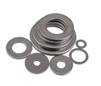 China DIN125 Flat Washer Carbon Steel Plain Galvanized M2.5-M48 Grade 4.8 8.8 12.9 for sale