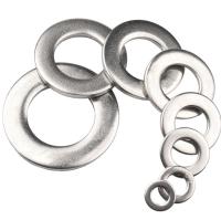 China DIN125 Flat Washer Carbon Steel Plain Galvanized M2.5-M48 Grade 4.8 8.8 12.9 for sale