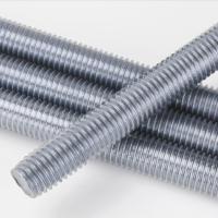 China Zinc Plated Full Thread Stud Galvanized Bar for Customer Request and Zinc Plating for sale