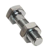 China SS304 316 A2 70 A4 80 Hex Bolt Verbus Ripp Bolt DIN933 931 Yellow Zinc Finish for sale