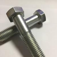 China SS304 316 A2 70 A4 80 Hex Bolt Verbus Ripp Bolt DIN933 931 Yellow Zinc Finish for sale