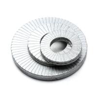 China M3-M130 Stainless Steel Double Fold Self Lock Wedge Lock Washer DIN25201 for sale