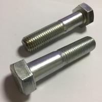 China SS304 316 A2 70 A4 80 Hex Bolt Verbus Ripp Bolt DIN933 931 Yellow Zinc Finish for sale
