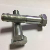 China SS304 316 A2 70 A4 80 Hex Bolt Verbus Ripp Bolt DIN933 931 Yellow Zinc Finish for sale