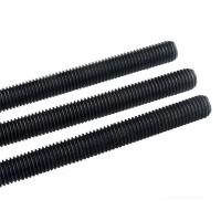 China DIN938 Stud Bolts Black Zinc Plated Black Oxide Grade 4.8 8.8 10.9 12.9 for sale