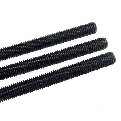 China DIN938 Stud Bolts Black Zinc Plated Black Oxide Grade 4.8 8.8 10.9 12.9 for sale