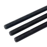 China DIN938 Stud Bolts Black Zinc Plated Black Oxide Grade 4.8 8.8 10.9 12.9 for sale