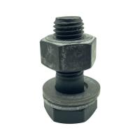 China M36 DIN933 DIN934 Stainless Steel Hex Bolt and Nut Set with White Zinc Yellow Zinc HDG for sale