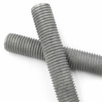 China Metric Carbon Steel Threaded Rod HDG Coated M10 M12 M16 M20 M24 for sale