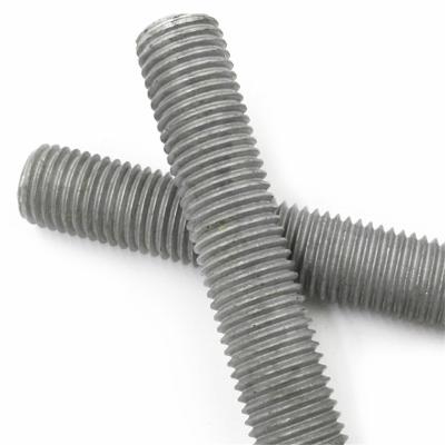China Metric Carbon Steel Threaded Rod HDG Coated M10 M12 M16 M20 M24 for sale