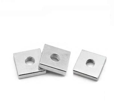 China DIN 562 Square Thin Nut M5-M72 White Zinc Plated Carbon Steel Stainless Steel for sale