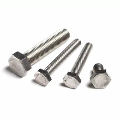 China 304 Stainless Steel Hex Bolts Nuts Washers Set DIN933 M4 M48 Length 10mm 300mm for sale